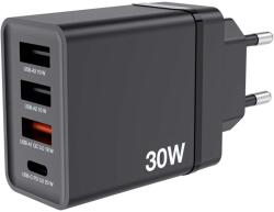 Vásárlás: Verbatim 30W fali töltő 3xUSB-A/USB-C PD 3.0 CHR-30EU2 fekete ...