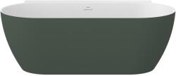 RAVAK Freedom Wall II Tec 170x87 cm verde cenușiu/alb (CC71200000 ...