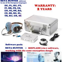 BIOPHILIA Aparat scanare biorezonanta Meta Hunter 4025 NLS ...