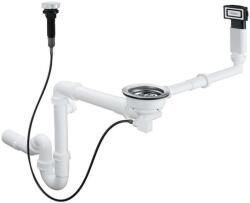 Hansgrohe - Set automat de scurgere și preaplin pentru chiuvetă simplă ...