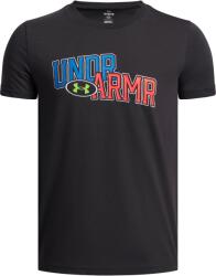 Under Armour Overlay Wordmark (6005069-001) (Tricou copii) - Preturi