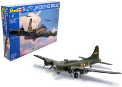 Revell B-17F Flying Fortress Memphis Belle 1:48 (04297) (Macheta) - Preturi