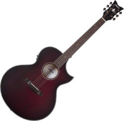 Schecter Guitar Research Orleans Stage Acoustic Vampyre Red Burst Satin ...