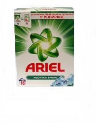 Ariel прах за бяло пране, Mountain Spring, 18 пранета, 1.17кг Препарати ...
