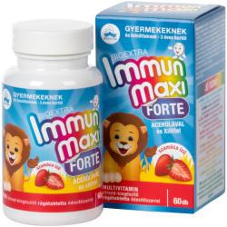 Vásárlás: Bioextra Immun maxi forte szamóca multivitamin gyerekeknek ...