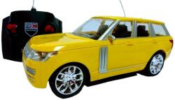 Masinuta de jucarie cu telecomanda, Range Rover galben, pentru copii ...