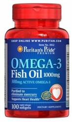 Vásárlás: Puritan's Pride Omega-3 Fish Oil 1000 mg kapszula 100 db Táplálékkiegészítő árak ...