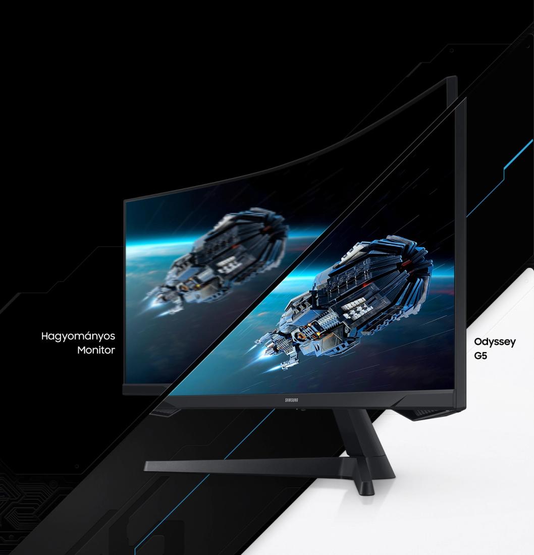 Samsung Odyssey G5 C34G55TWWR monitor vásárlás, Samsung Odyssey G5 ...
